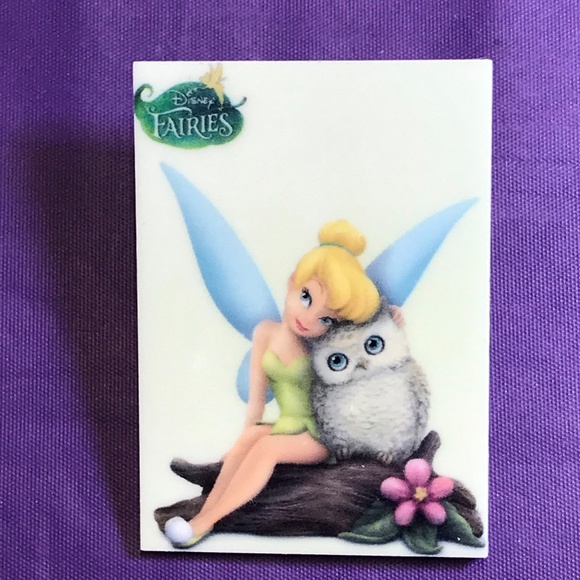 Handmade | Jewelry | Tinkerbell And Owl Acrylic Pin Brooch Backpack ...